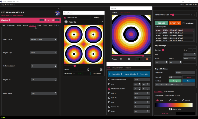 Creating Stunning Pixel LED Effects with Pixel LED Animator 2